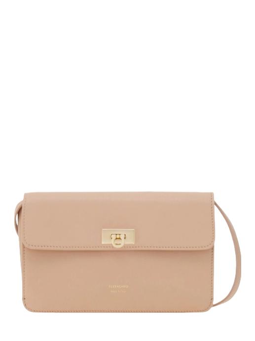 SALVATORE FERRAGAMO Salvatore Ferragamo Gancini Flap Mini Bag